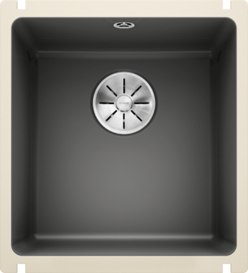 Køkkenvask BLANCO SUBLINE 375-U KP koksgrå UXI Underlimning - vvs nr ...