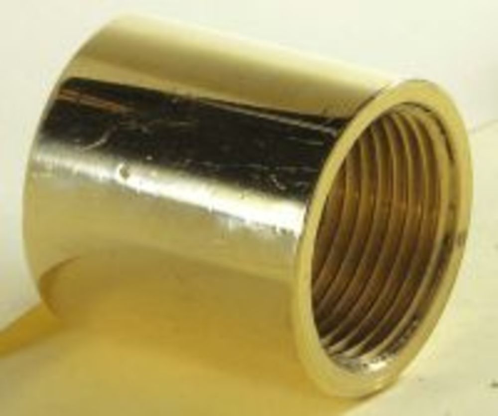 Messing Muffe 1/2" - vvs nr. 048270104 - køb til 7,75 dkk