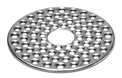 Rund Rist Rustfri 155 MM uskræring 38mm - vvs nr. 153822355 - køb til ...