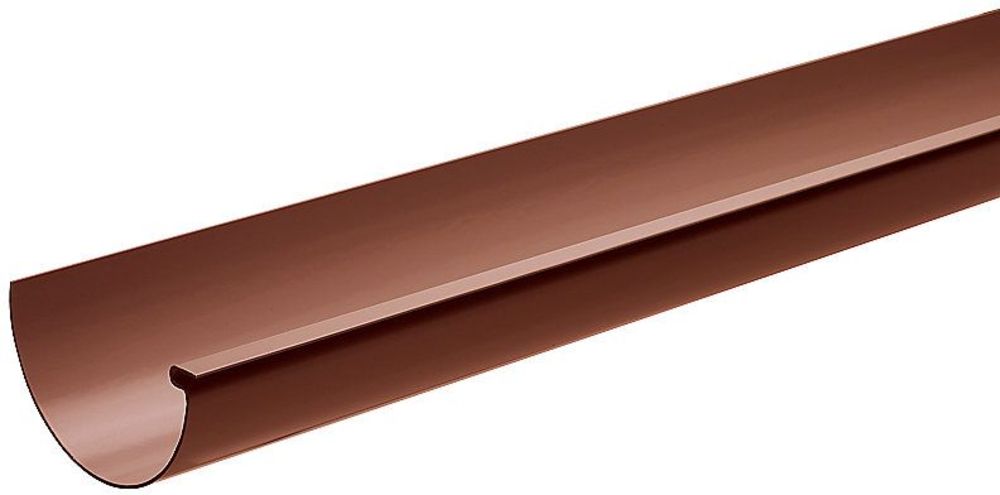 Plastmo Tagrende 10'' Brun 6 meter - vvs nr. 275110400 - køb til 992,75 dkk