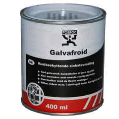 Fosroc Galvafroid zinkstøvmaling, 400 ml - vvs nr. 881892912 - køb til ...