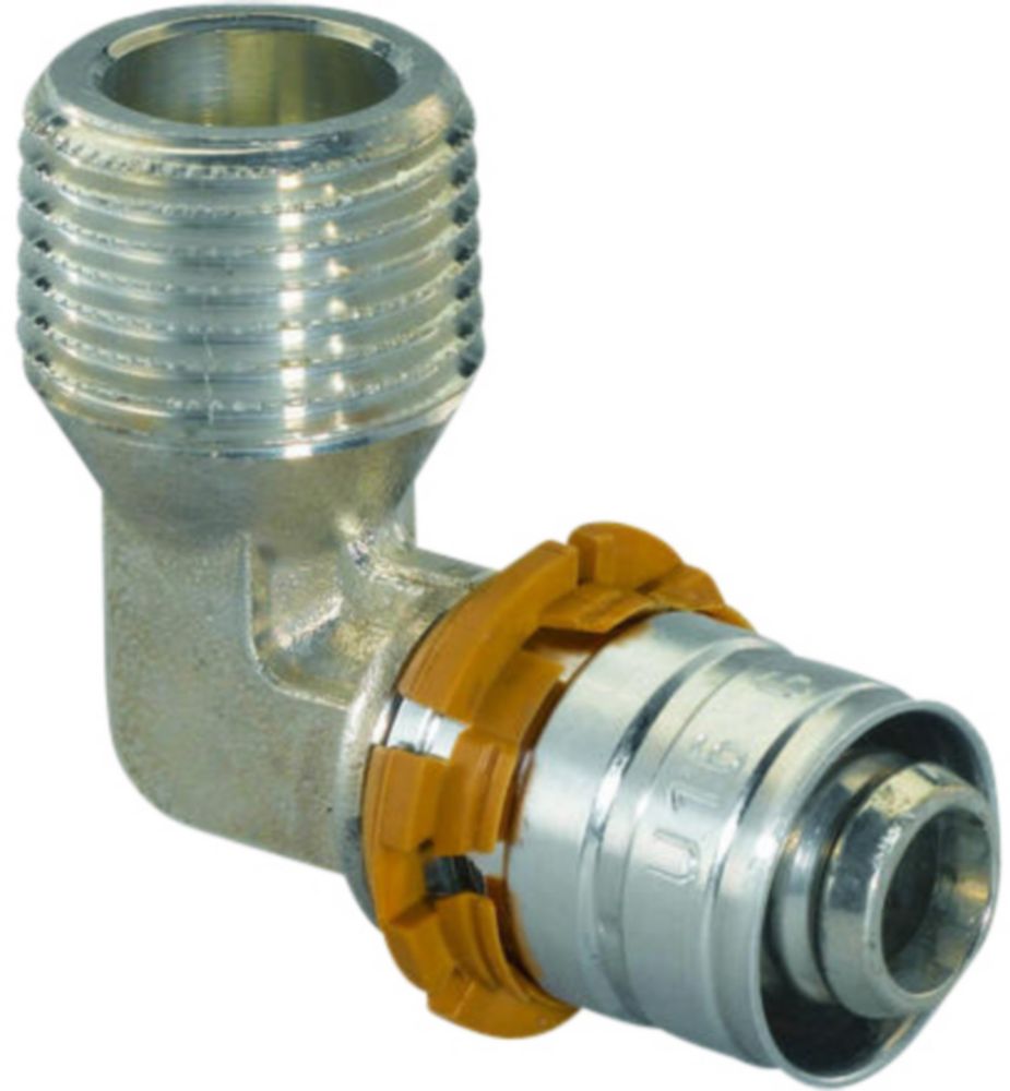 Uponor S-Press vinkel m/nippel 16-R1/2MT - vvs nr. 045471189 - køb til 80,75 dkk